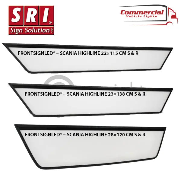 Scania Next Gen 2017+ SRI FrontSignLED® / Nameboard - In Your Truck ...